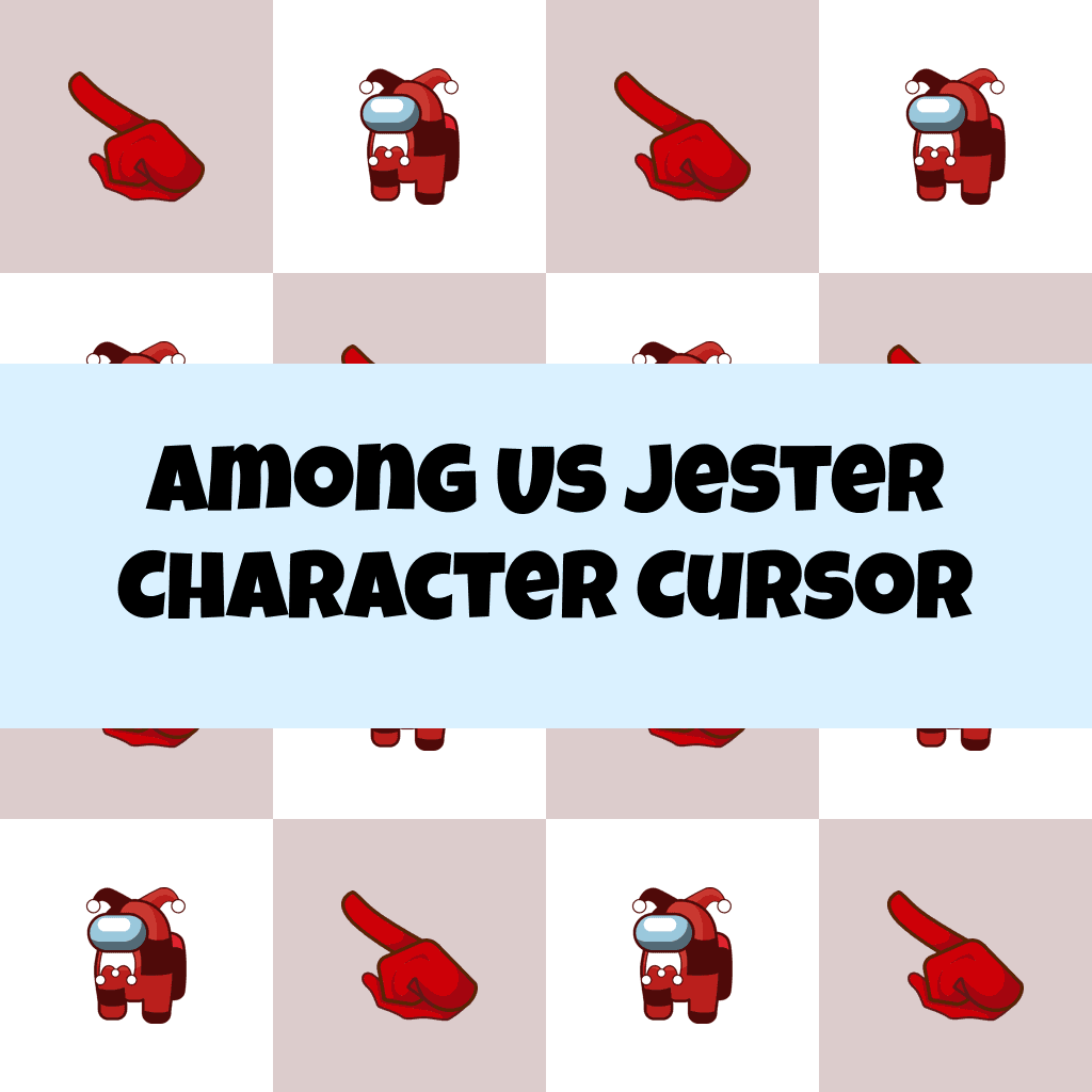 Cursor Among Us Jester Character For Chrome - Cursor Pack | Cursor Space