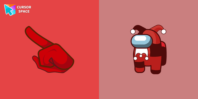Cursor Among Us Jester Character For Chrome - Cursor Pack | Cursor Space